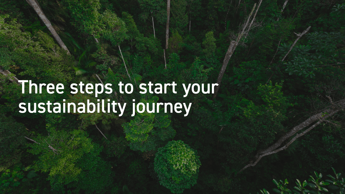 Three steps to start your sustainability journey – HW Fisher