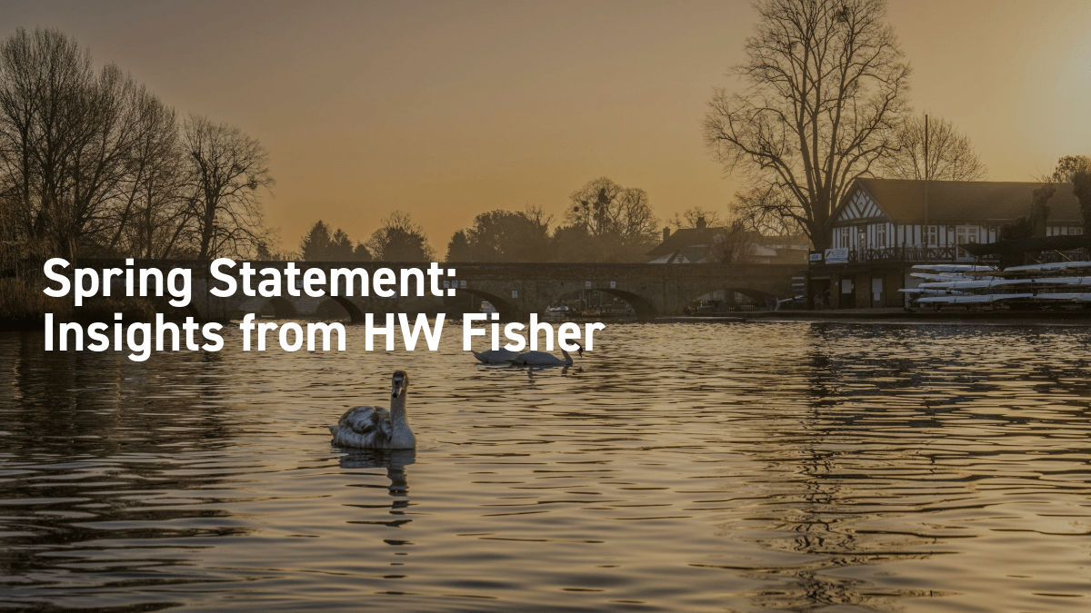 Spring Statement -Insights from HW Fisher Experts on What to Watch – HW ...